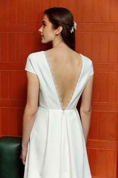 Robe de mariée civiles Maison Lemoine au Dressing Club - Dressing-club